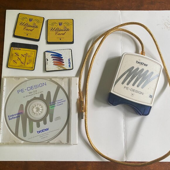Brother | Other | Brother Pedesign Computer Sewing Machine Embroidery ...